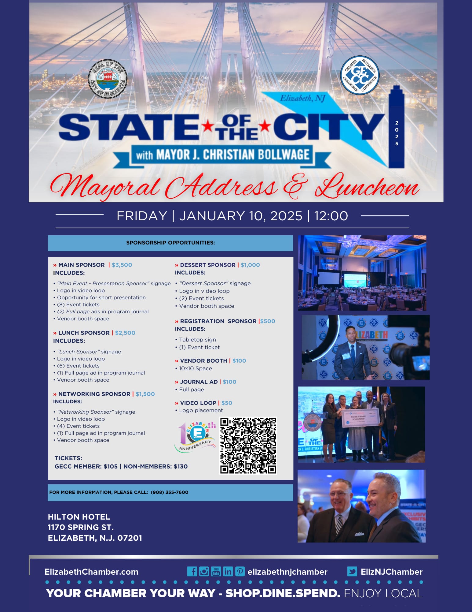 State of the City - Greater Elizabeth Chamber of Commerce